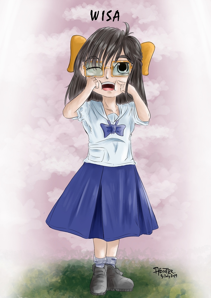 Original Character Wisa Nomjai - Finished Artworks - Krita Artists