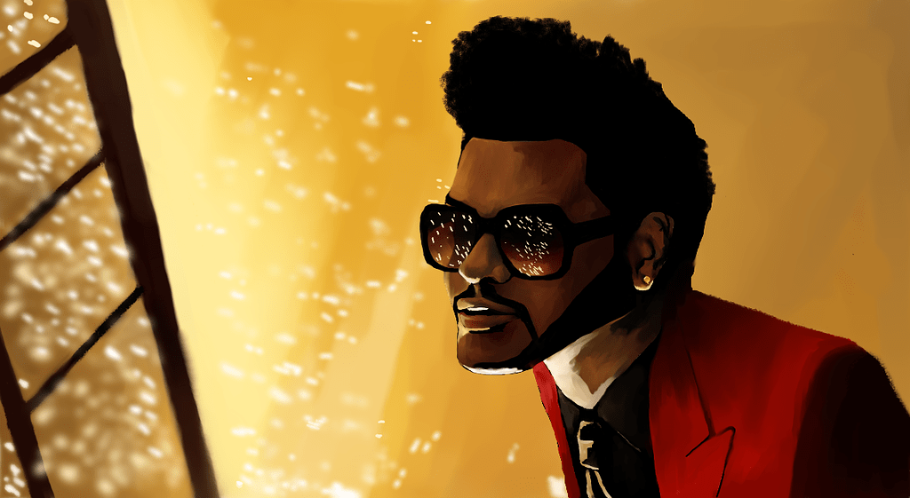THEWEEKND cover art - Finished Artworks - Krita Artists