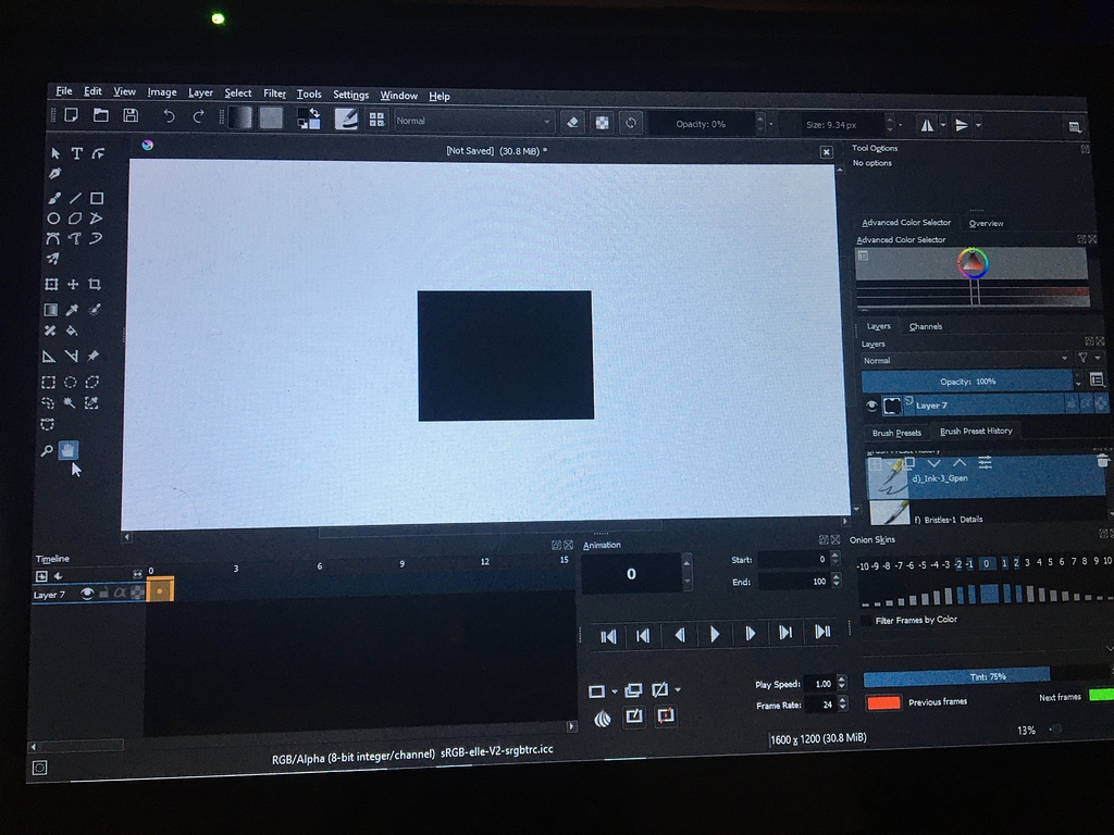Need help changing background behind canvas - General Questions - Krita ...