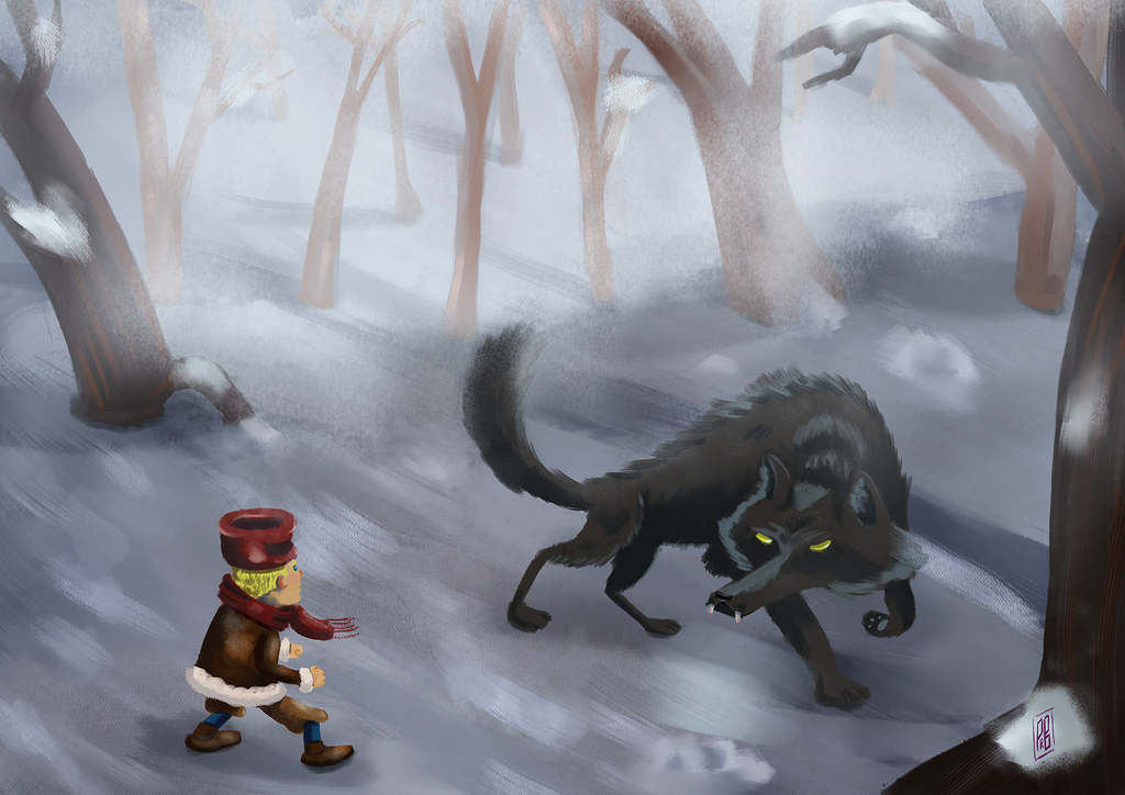 Peter and the Wolf - Finished Artworks - Krita Artists