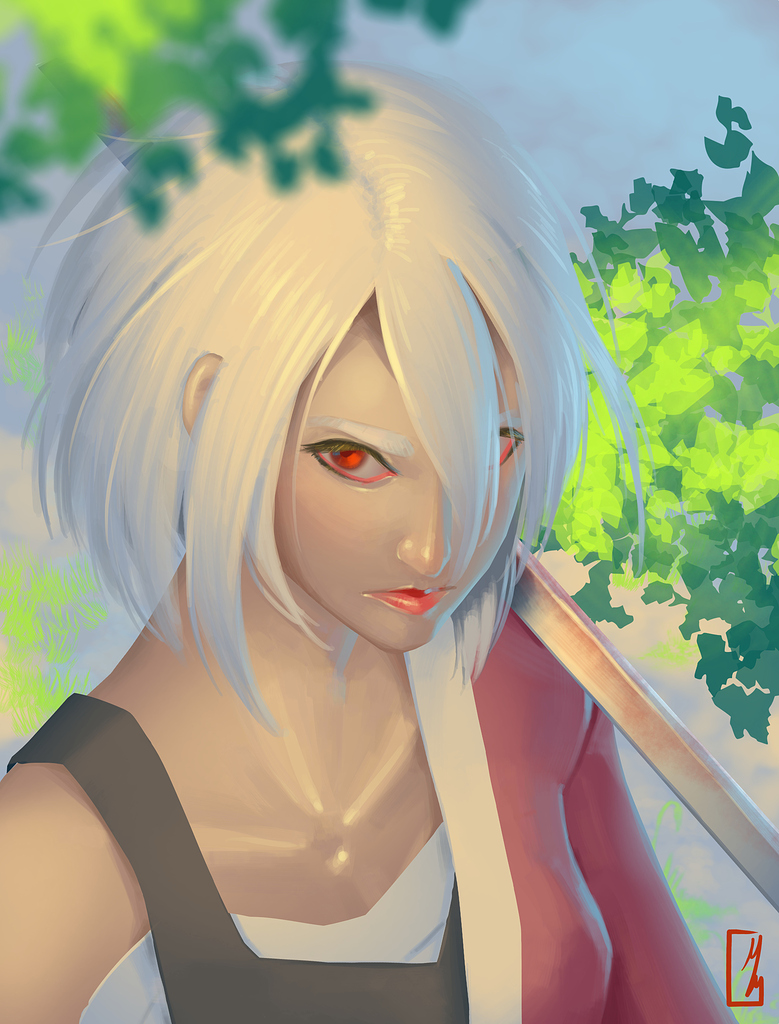Shiro | Original Character - Finished Artworks - Krita Artists