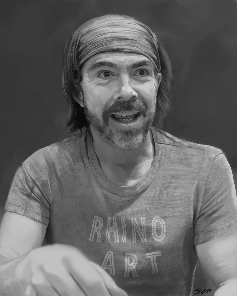 Portrait study of Cutter Hays - Finished Artworks - Krita Artists