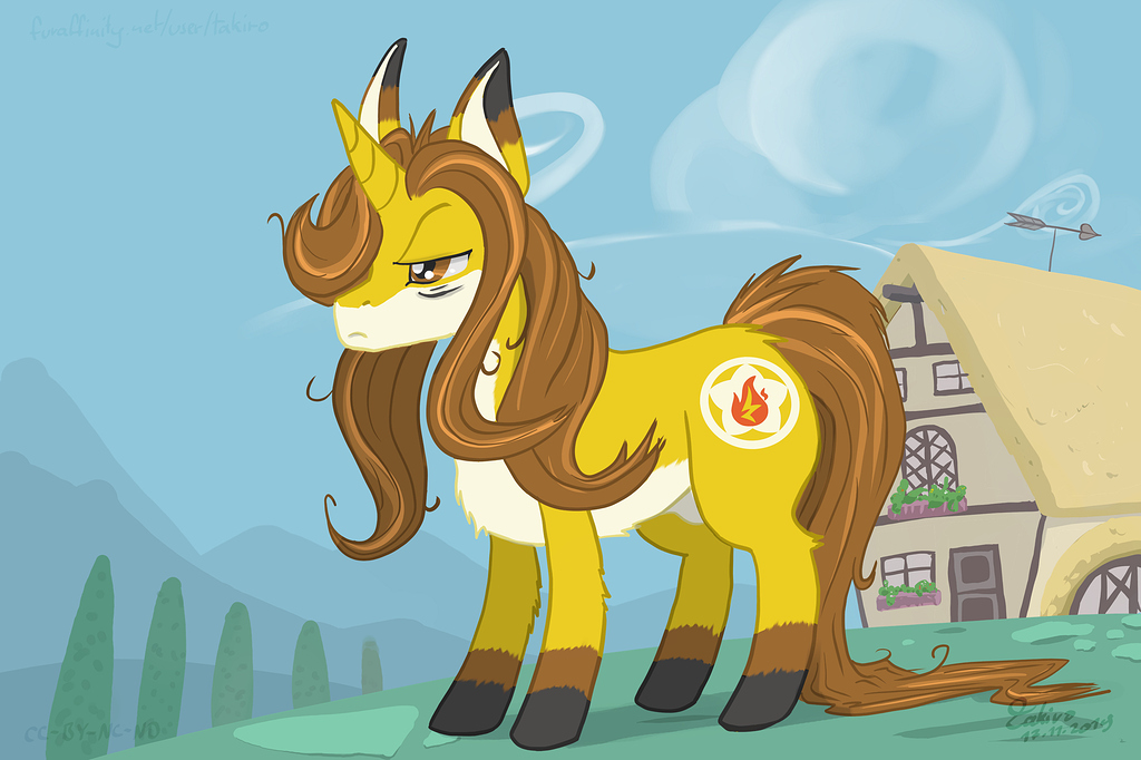 My character as a pony - Finished Artworks - Krita Artists