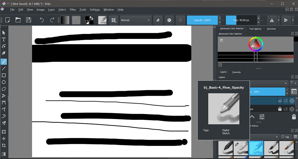 Big Icons/Tabs and Same Brushstrokes - General Questions - Krita Artists