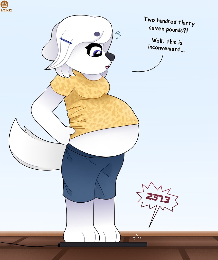 Pregnant Wolf Animation