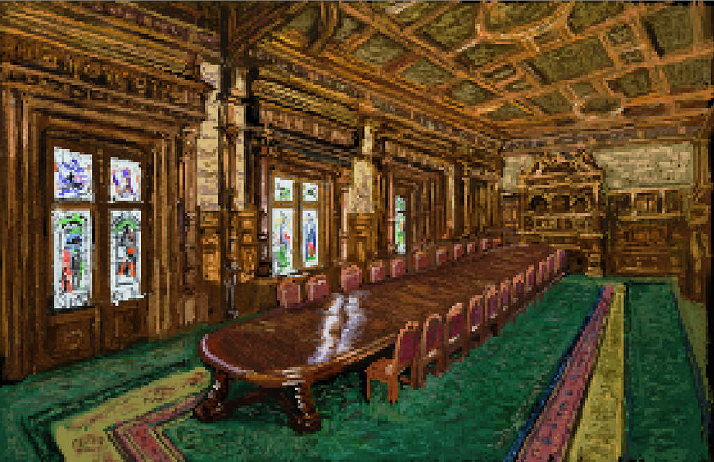 Castle interior - pixel art - Finished Artworks - Krita Artists