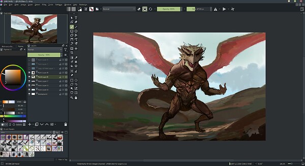 Paint Tool Sai 2 workspace - General Forums - Krita Artists