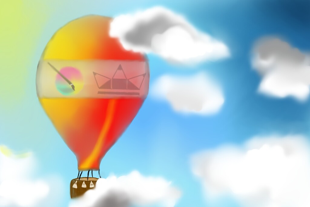 Balloon Ride - Four Seasons Journey of Leon & KiKi - Krita Artists