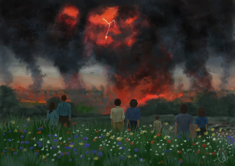 Scene Study From STRANGER THINGS - Finished Artworks - Krita Artists