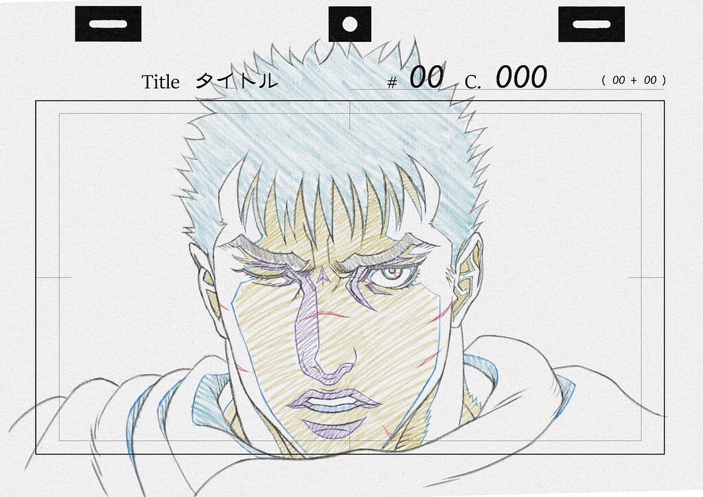 Berserk fan art (原画) アニメ - Finished Artworks - Krita Artists