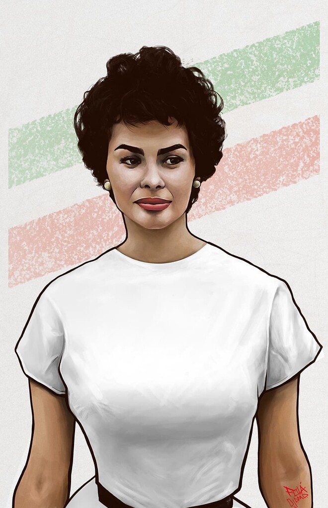 Sofia - Finished Artworks - Krita Artists