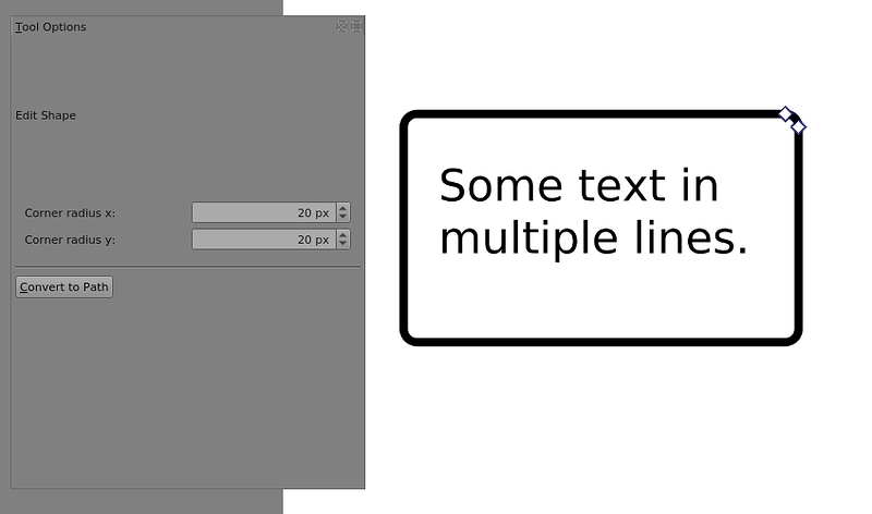Creating a simple text box with border - General Questions - Krita Artists