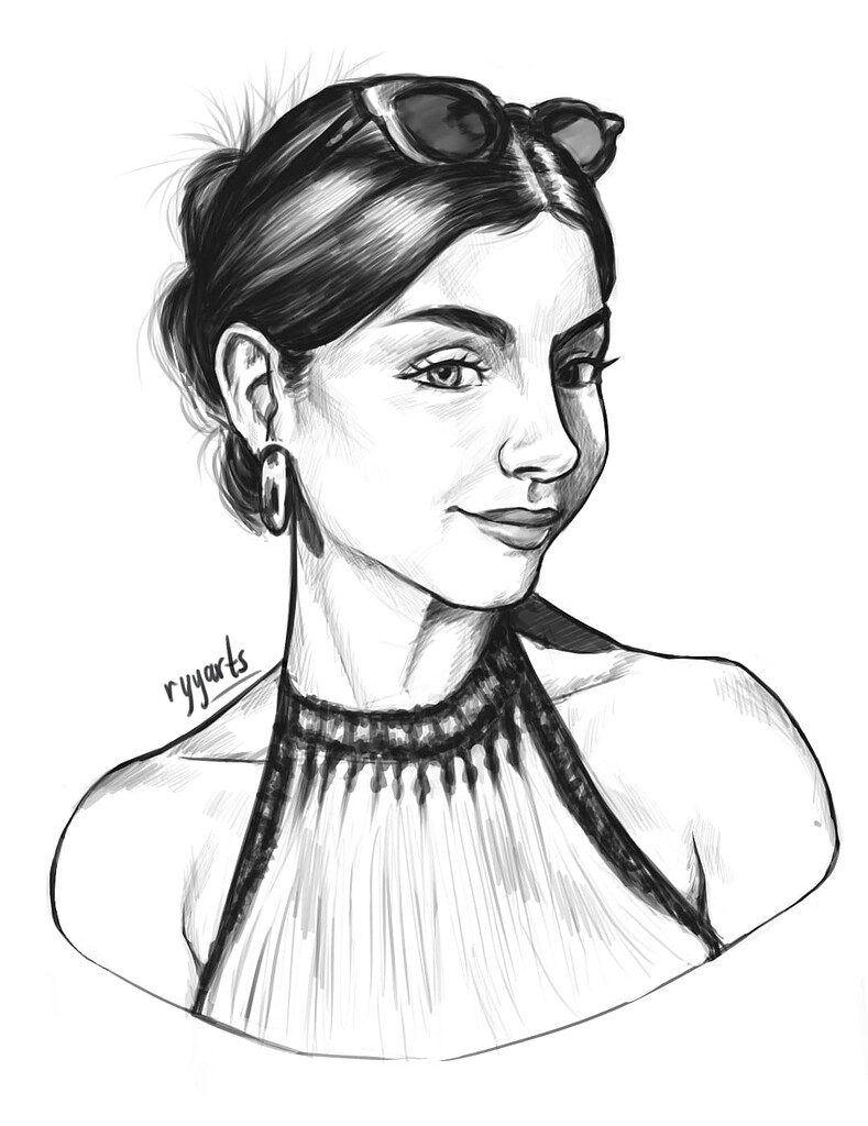 My first Krita sketch! - Finished Artworks - Krita Artists
