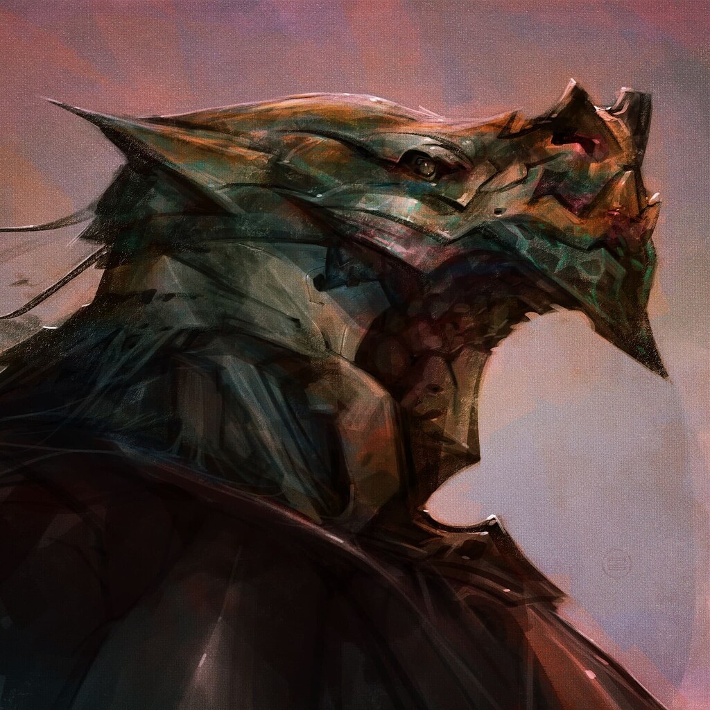 Creature step 2/2 - Finished Artworks - Krita Artists