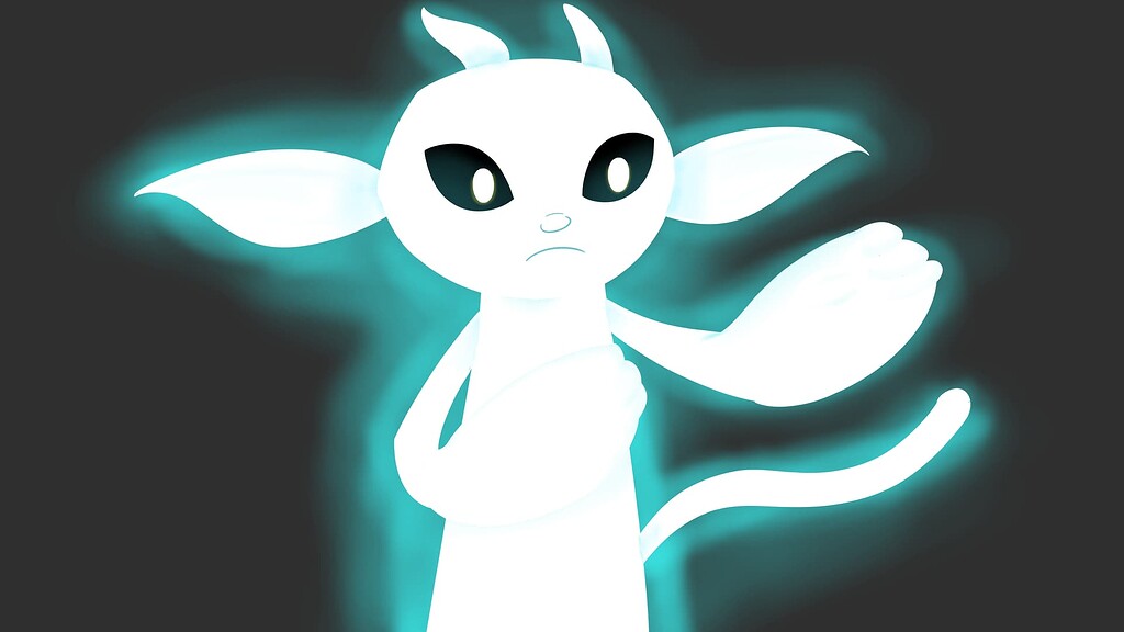 My first try in Ori Fan art, - Finished Artworks - Krita Artists