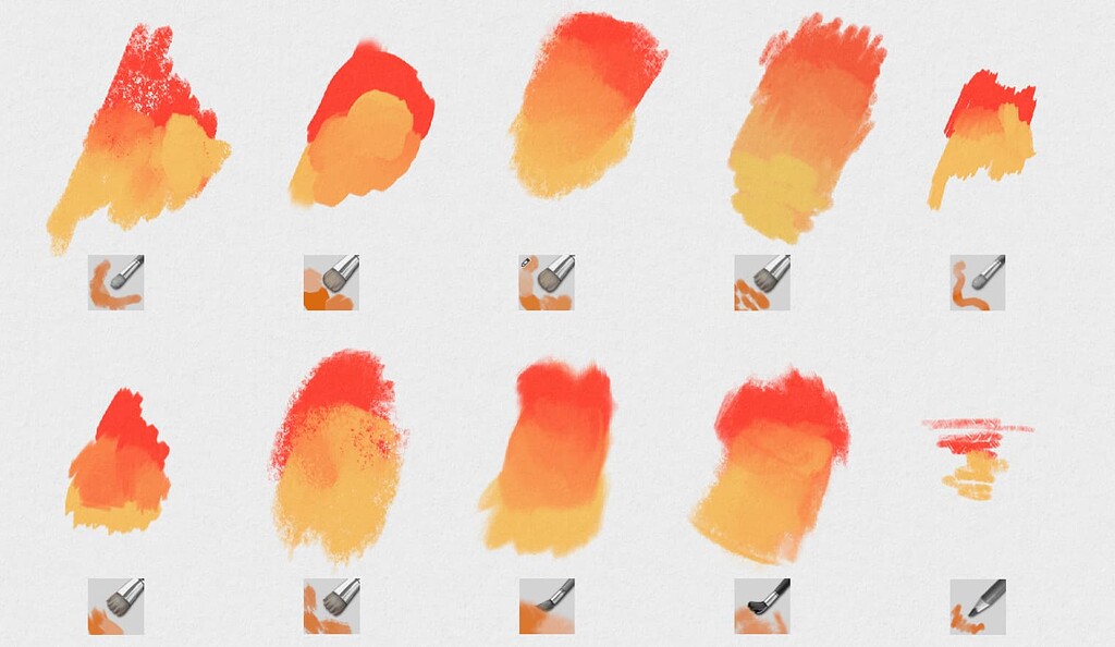 JP Color Mixer Brushes - Brushes and Bundles - Krita Artists