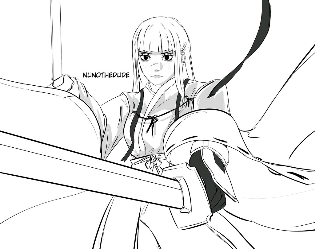 Idk how to shade only line art im not very good any tips - Finished ...