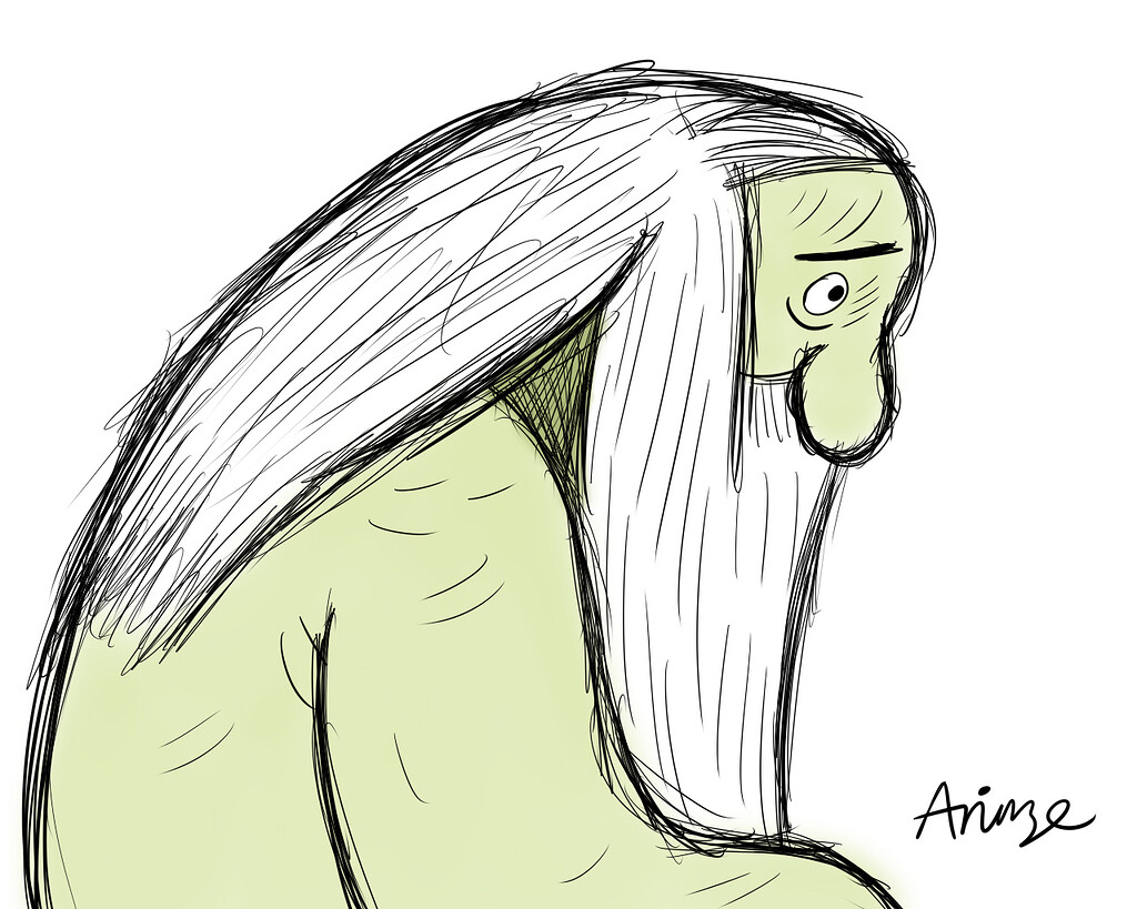 Old Hermit - Finished Artworks - Krita Artists