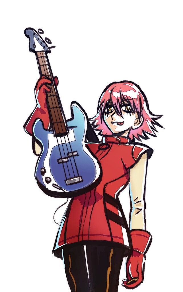Haruko - Finished Artworks - Krita Artists