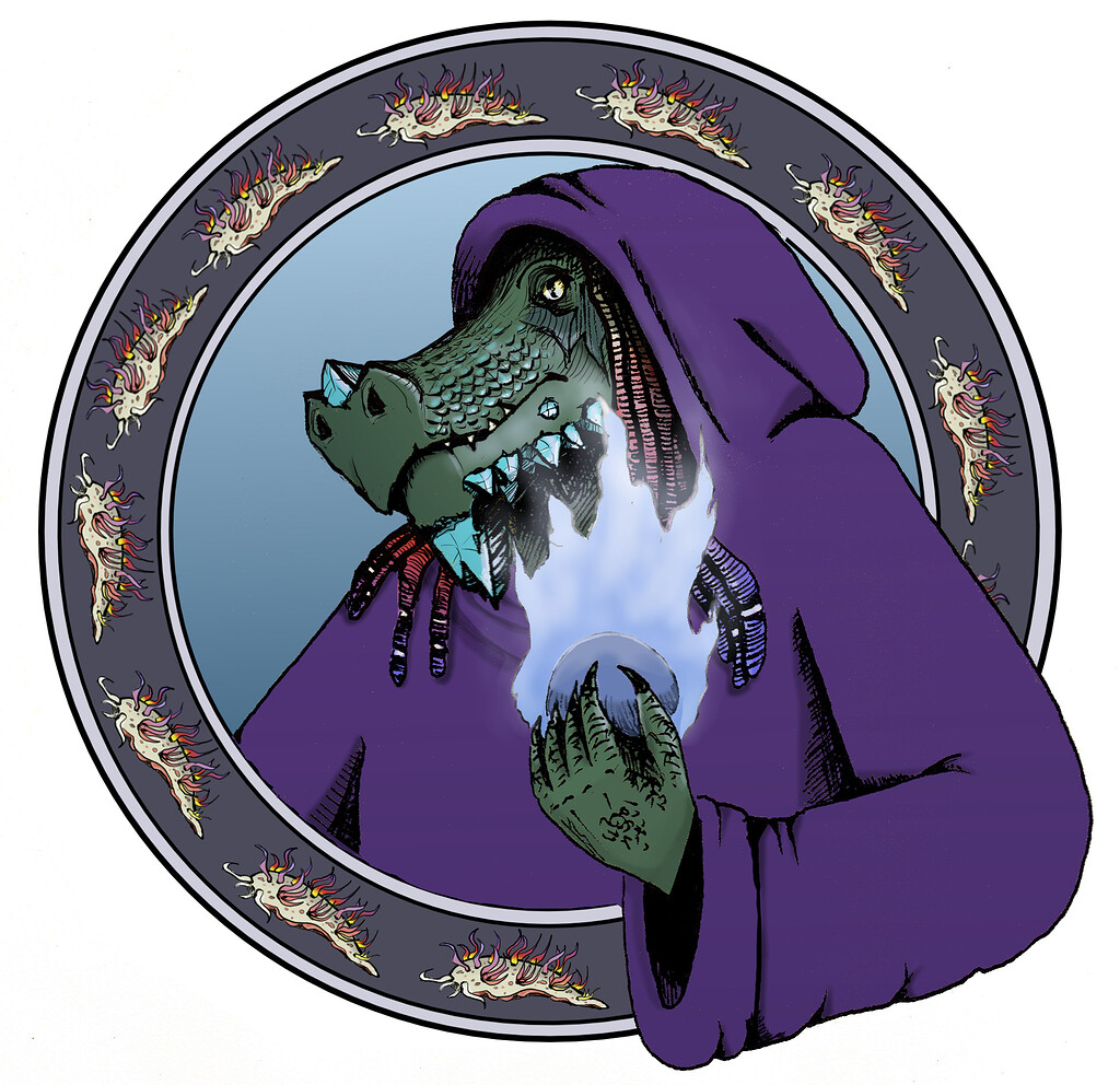 D&D gem dragonborn sorcerer, character portrait design - Finished ...