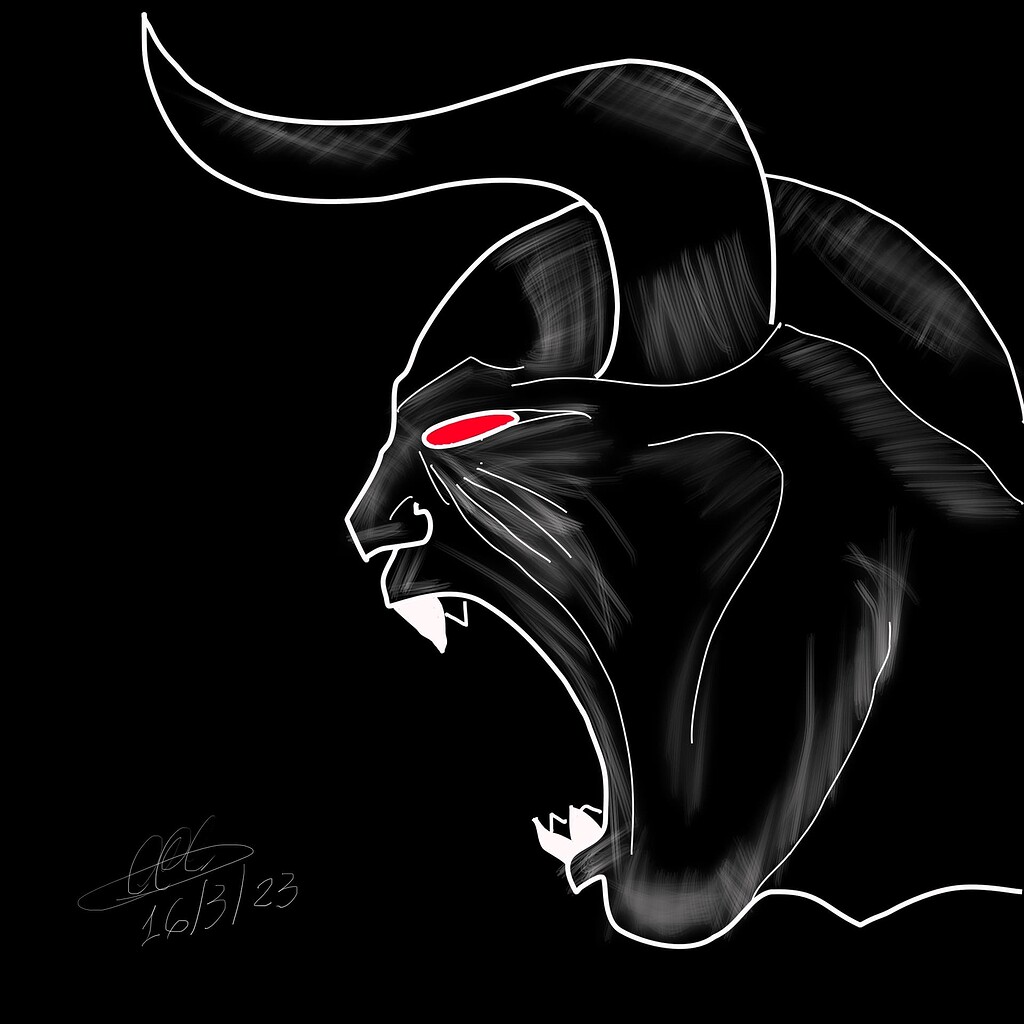 Dibujo en grises - Finished Artworks - Krita Artists