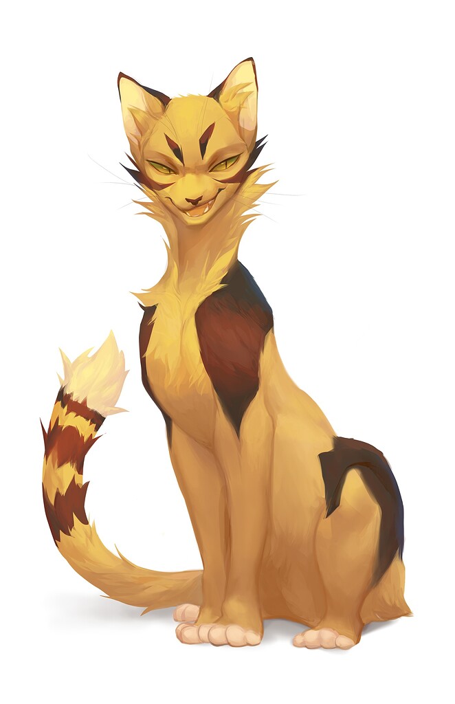 Longtail - Finished Artworks - Krita Artists