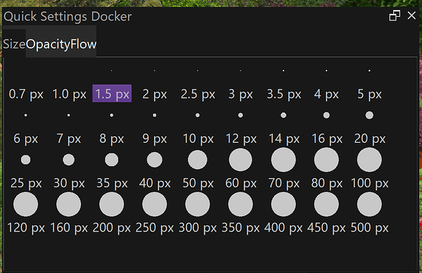 Min Max Brush Size Option Feature Res Krita Artists