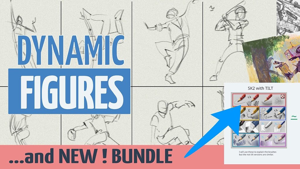 NEW video. Dynamic Figures with Krita - Tutorials - Krita Artists
