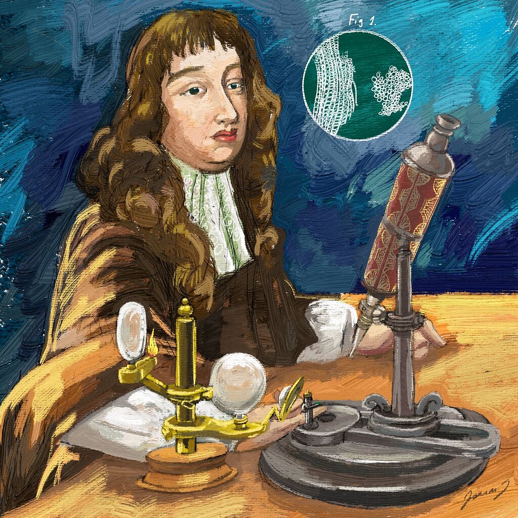 Robert Hooke - Finished Artworks - Krita Artists