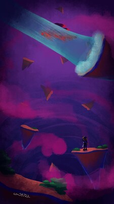 Distortion World Wallpaper - Finished Artworks - Krita Artists