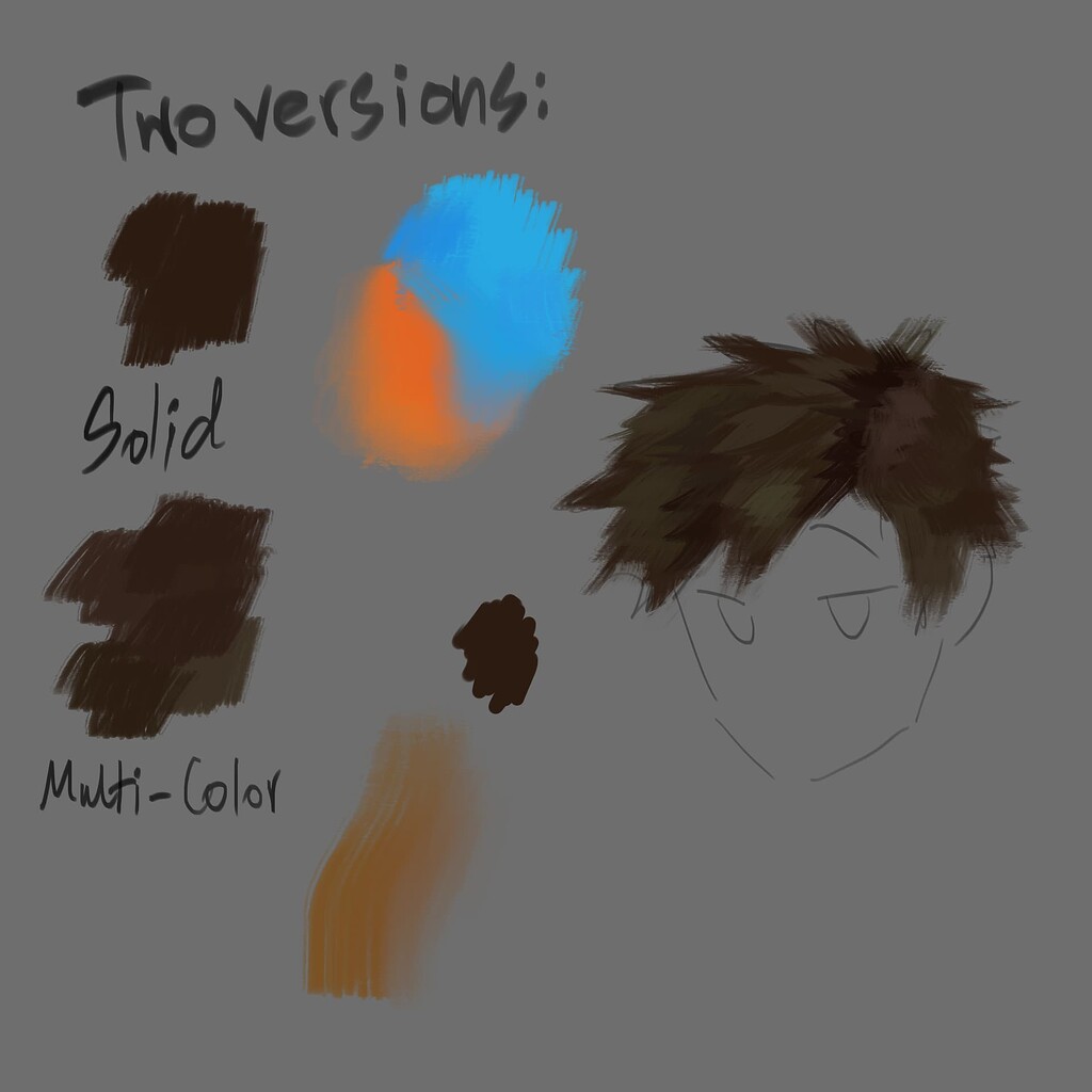 Streaky Paint Bundle [Two Brushes] - Brushes and Bundles - Krita Artists