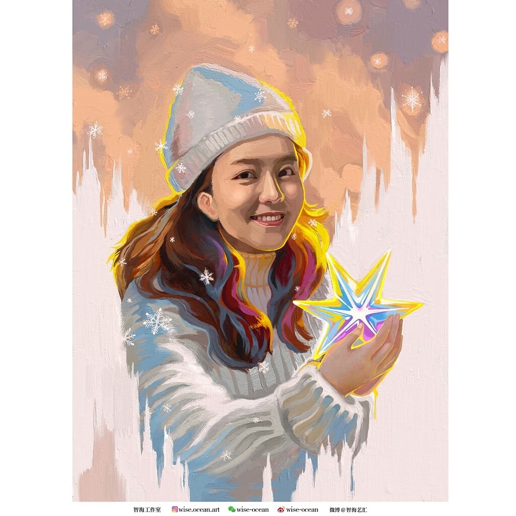 Warm Snow - Finished Artworks - Krita Artists