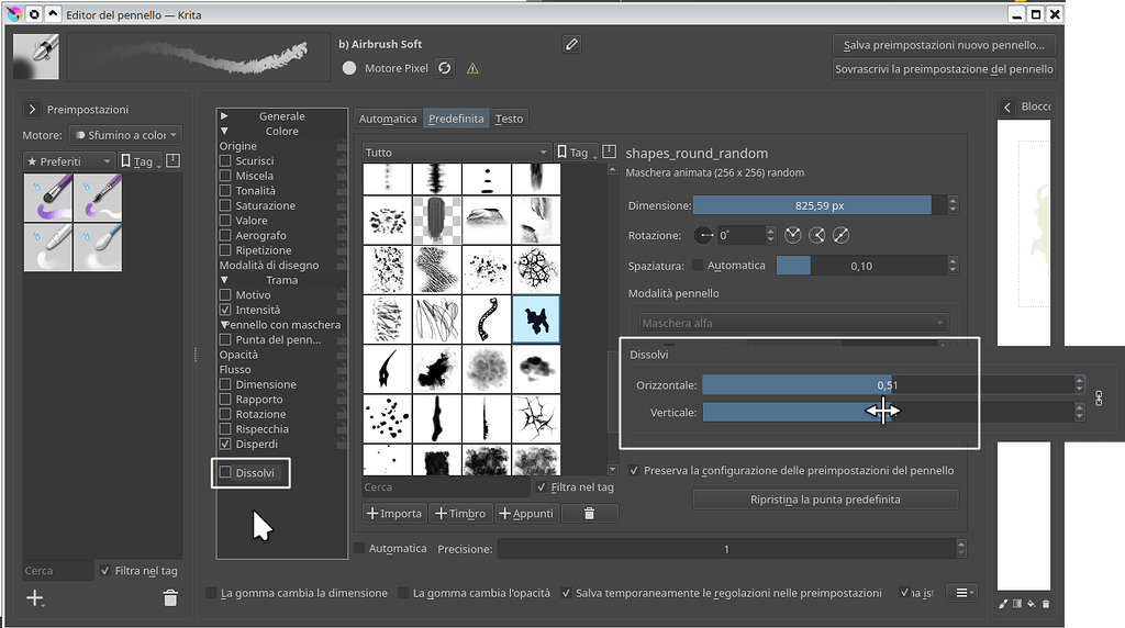 Blur(Dissolve) Brush Presets - Feature Requests - Krita Artists