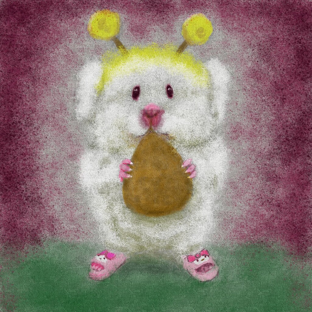 What happens when a fluffy white mouse meets a golden, crunchy coxinha ...