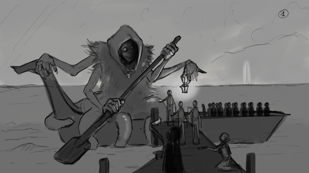 Charon revisited - Mako - Work In Progress - Krita Artists