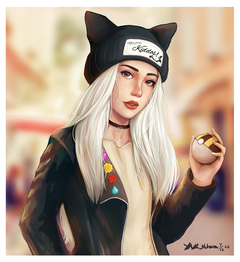 Poke-trainer Sora - Finished Artworks - Krita Artists