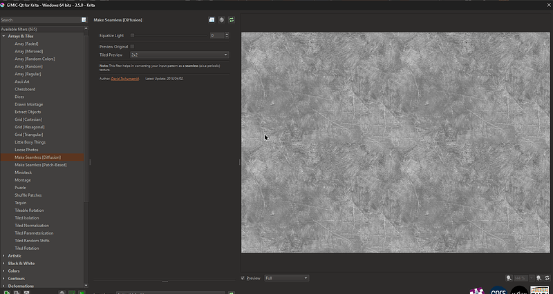 How to Create a Seamless Texture From an Image Using Krita + How to Use ...
