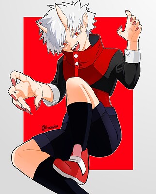 Red OC - Finished Artworks - Krita Artists