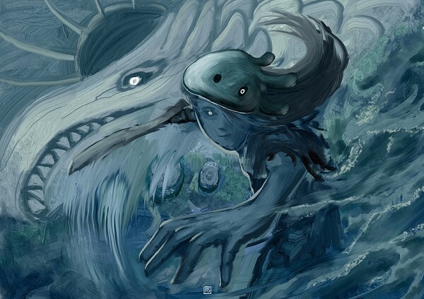 Fantasy creature: Slime - sketchbook - Krita Artists