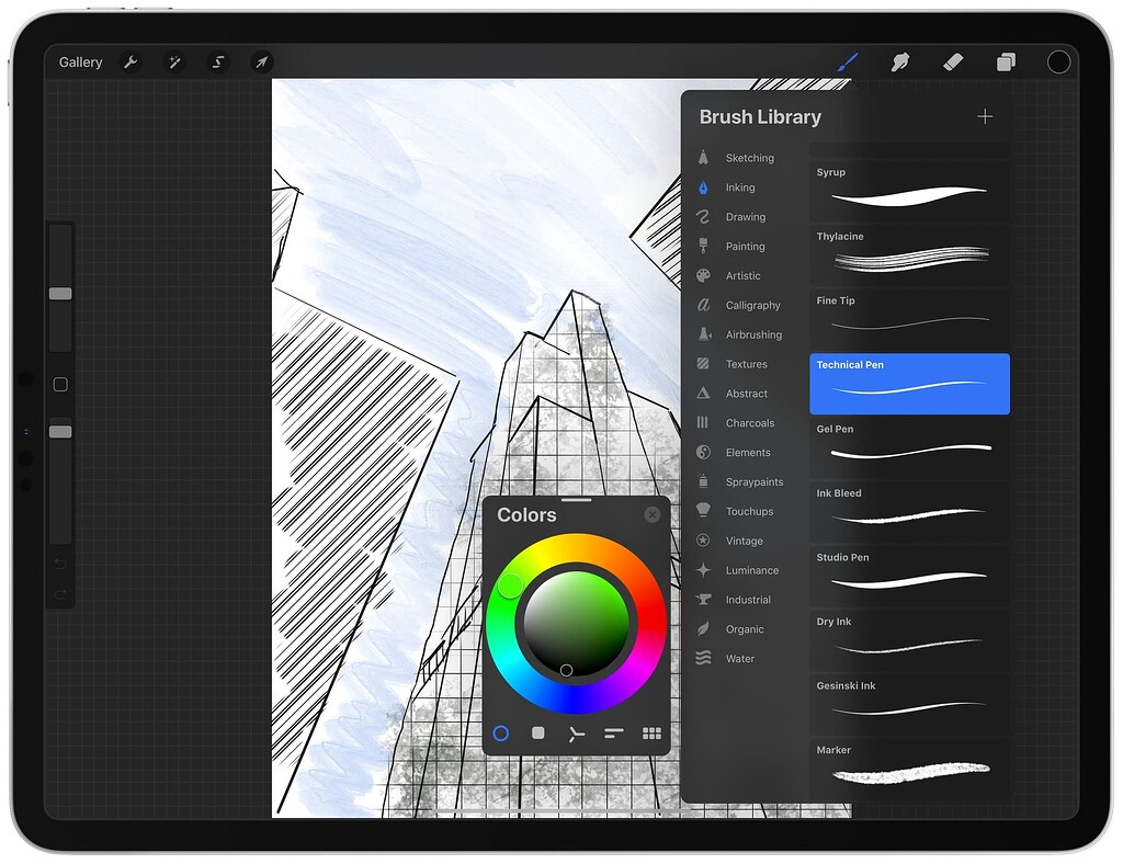 Is there intuitive or simple user interface mode for Krita tablet/pad ...
