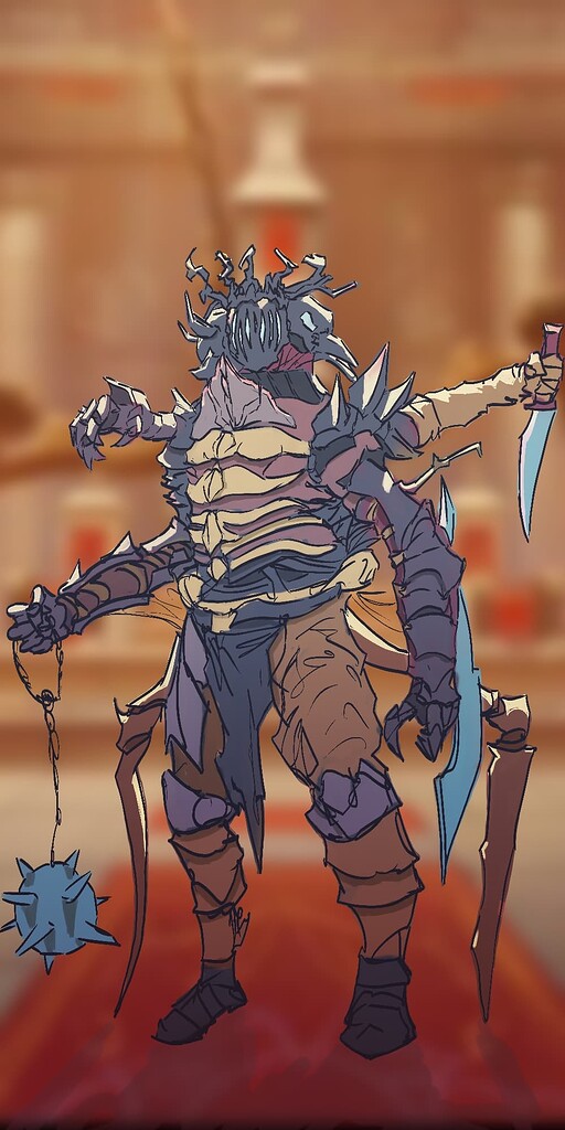 Dread King (1 of 3) - Finished Artworks - Krita Artists