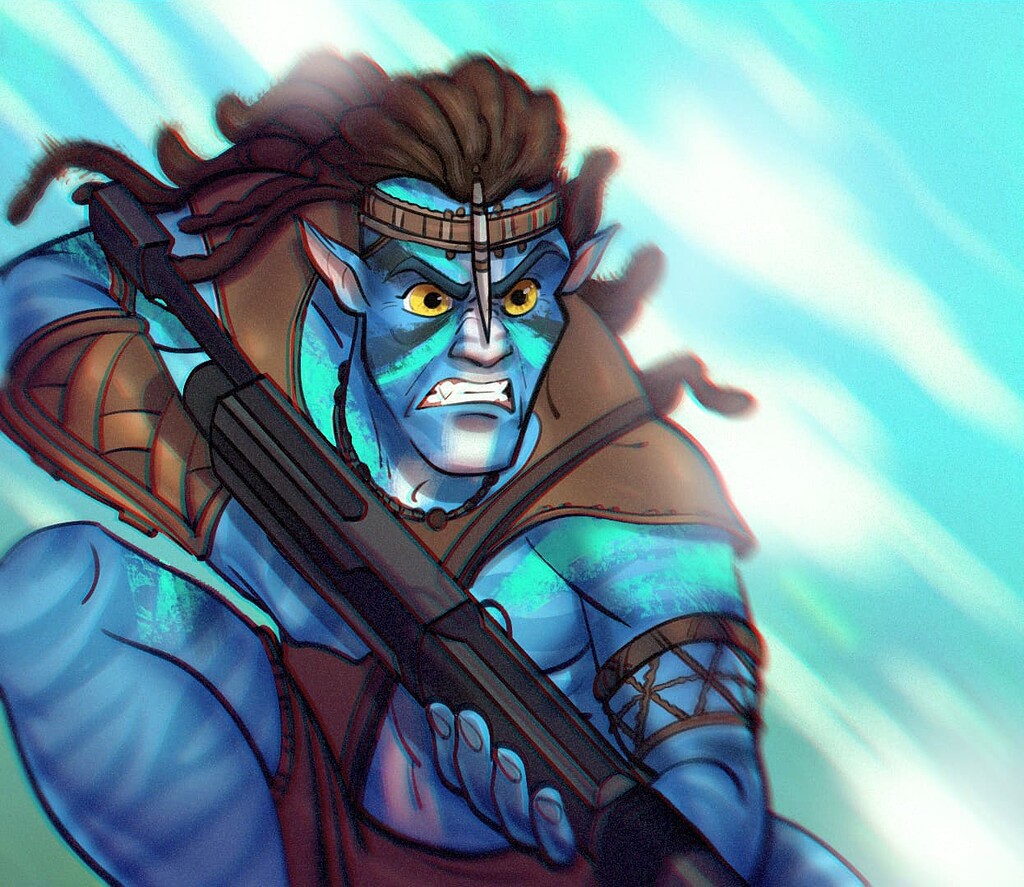 Avatar 2 fan art - Finished Artworks - Krita Artists