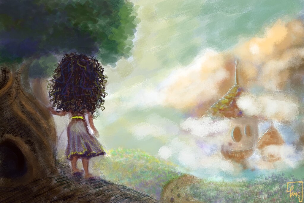 Simple concept art titled Her - Finished Artworks - Krita Artists