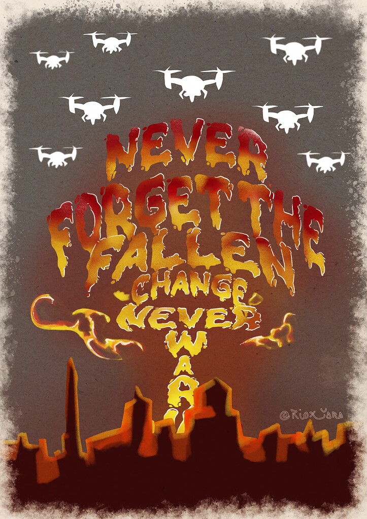 Fallout Poster - Finished Artworks - Krita Artists