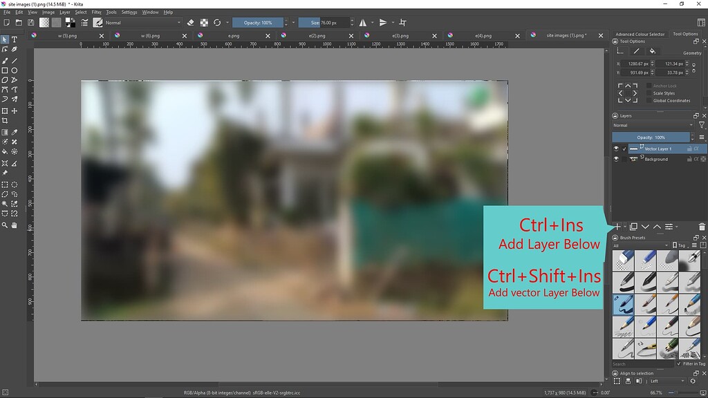 Quicker way to add layers - Feature Requests - Krita Artists