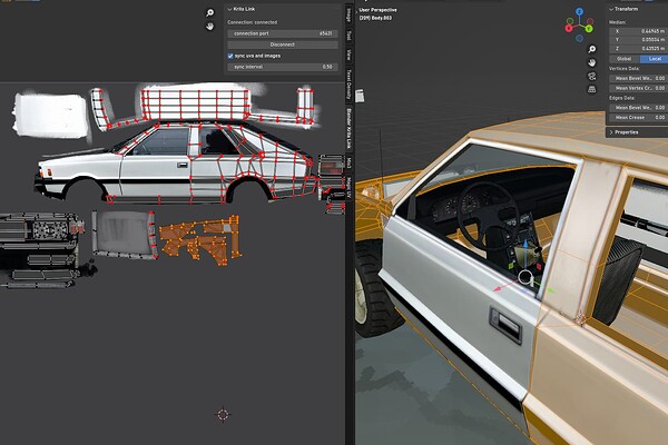 Blender Krita Link: plugin for texture editing in krita - Plugins ...