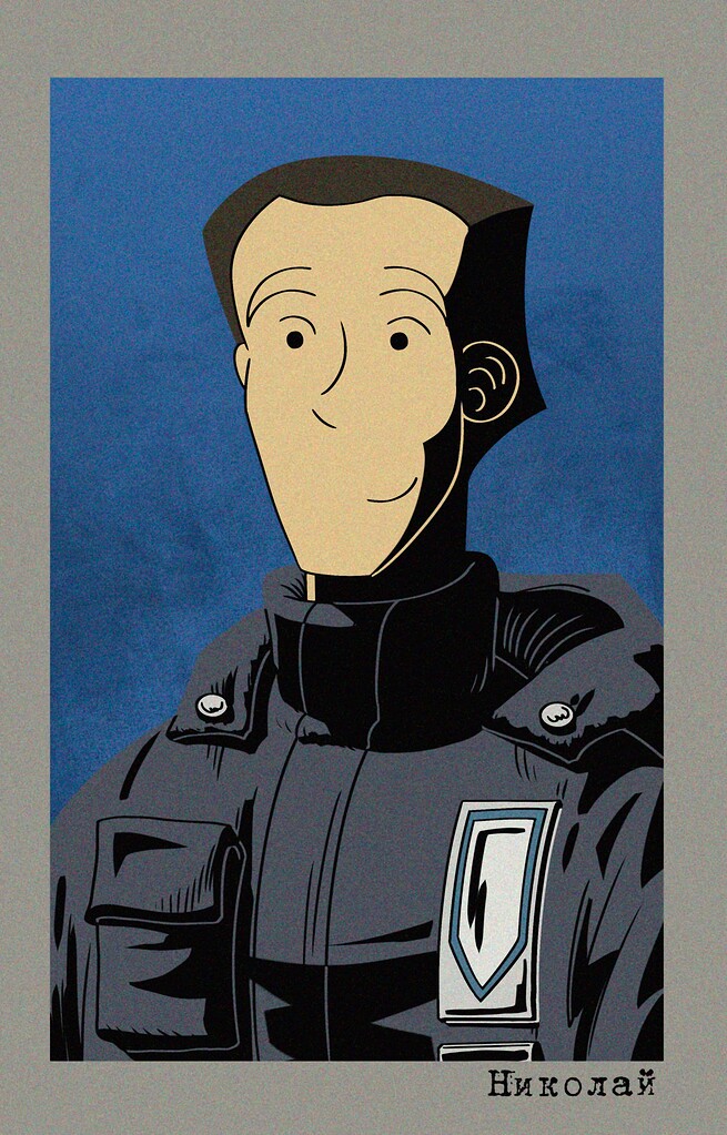 Police OC portraits - Finished Artworks - Krita Artists