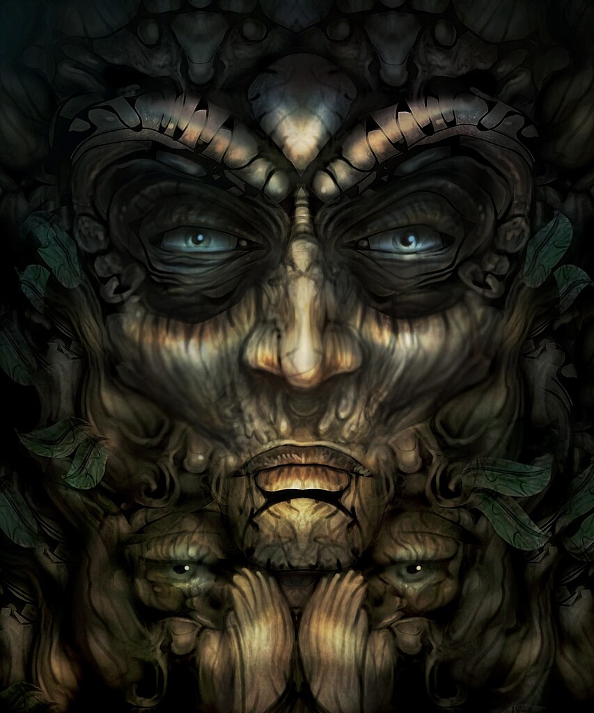 The gossip tree - Finished Artworks - Krita Artists