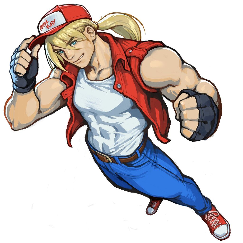 Fanart of Terry Bogard from Fatal Fury - Finished Artworks - Krita Artists