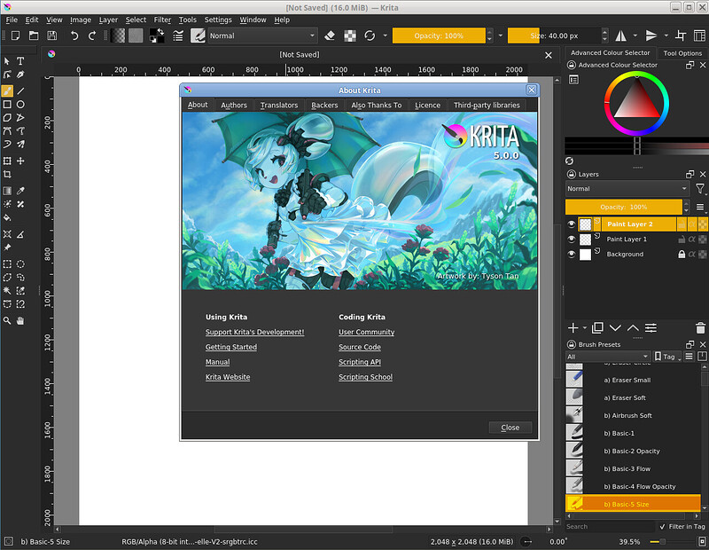 Krita dark gold theme - General Questions - Krita Artists